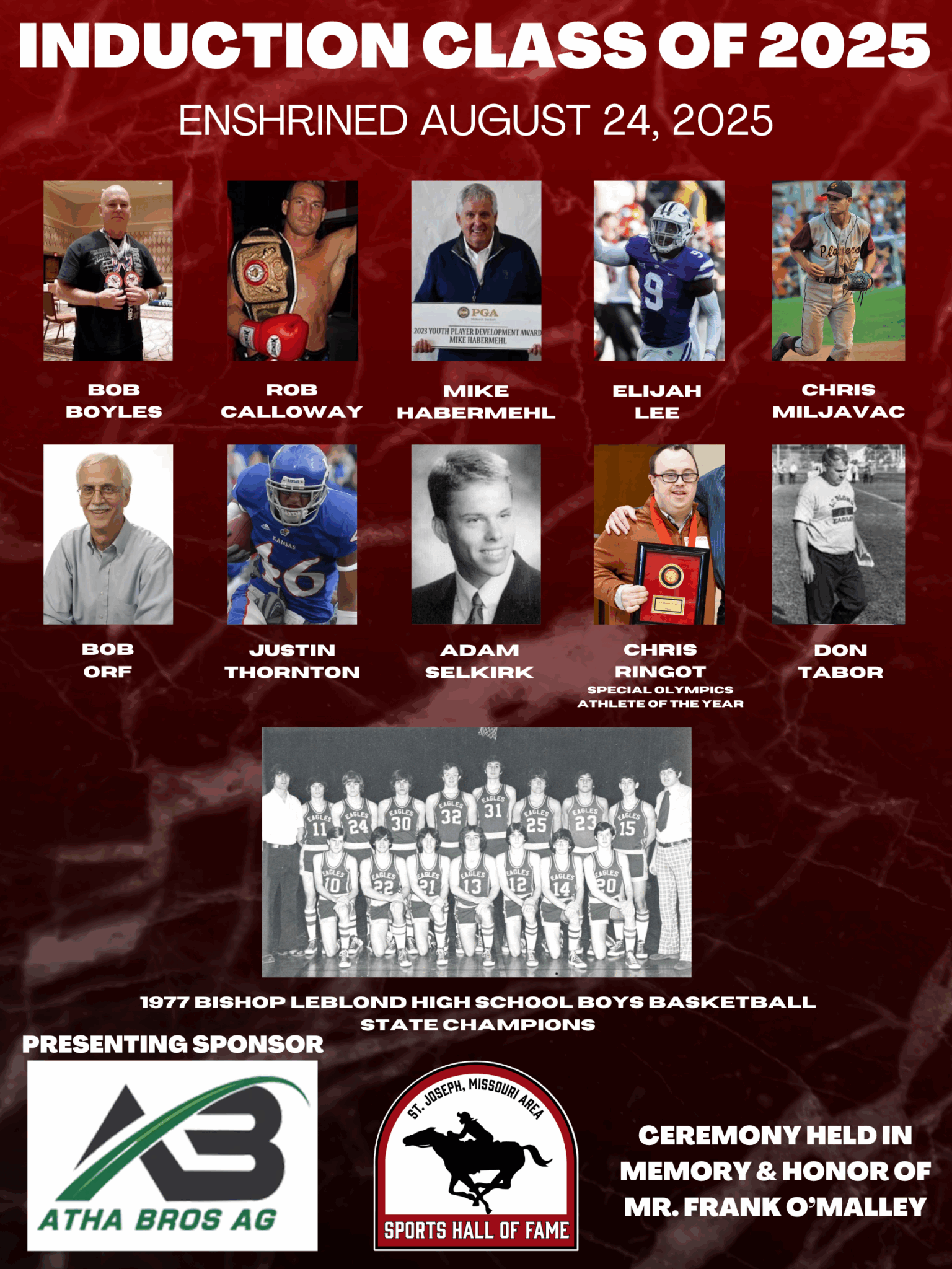 Hall of Fame Class of 2025